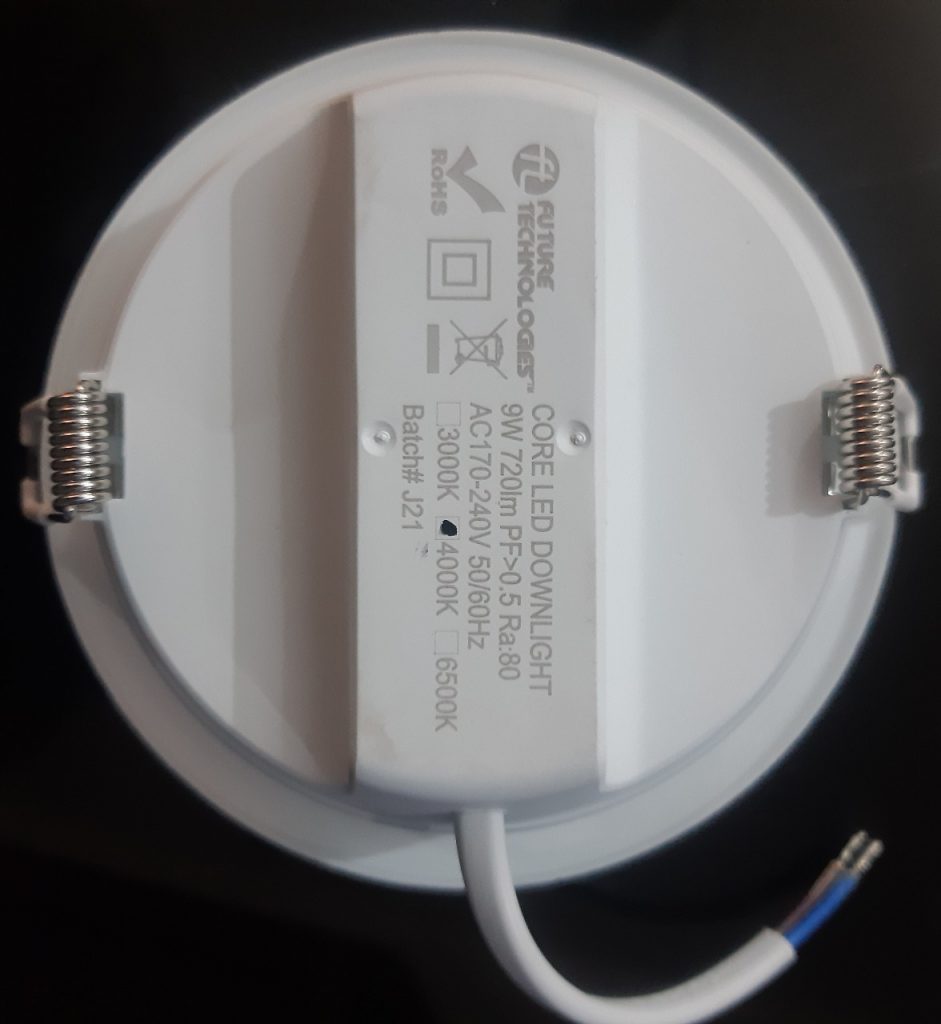 9W Core Led Downlight Future Technologies - Led Lights, 3M & Philips ...